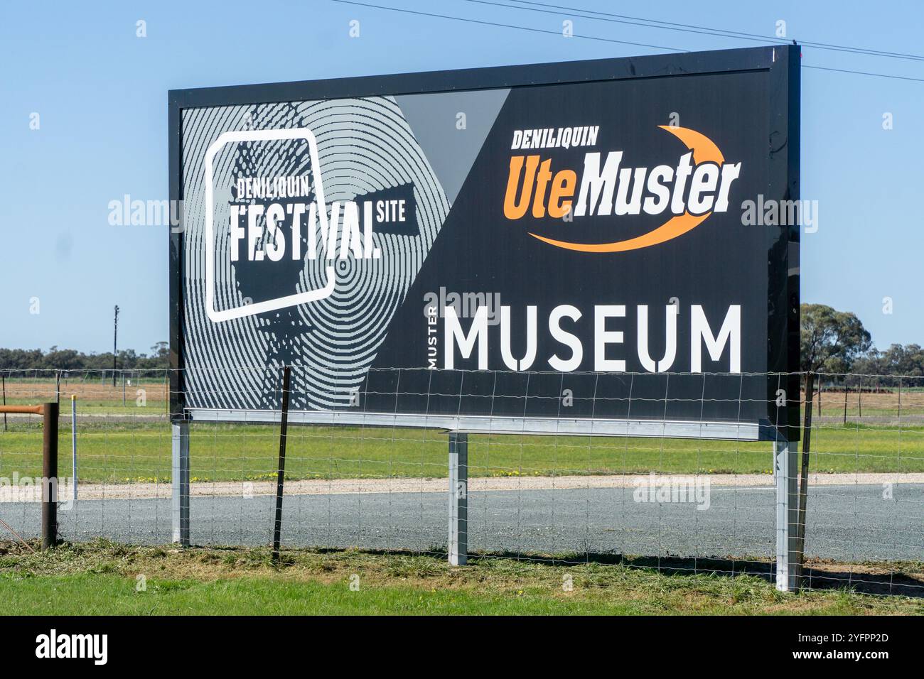 Deniliquin, New South Wales, Australia, 4th Sept 2024; The entrance ...