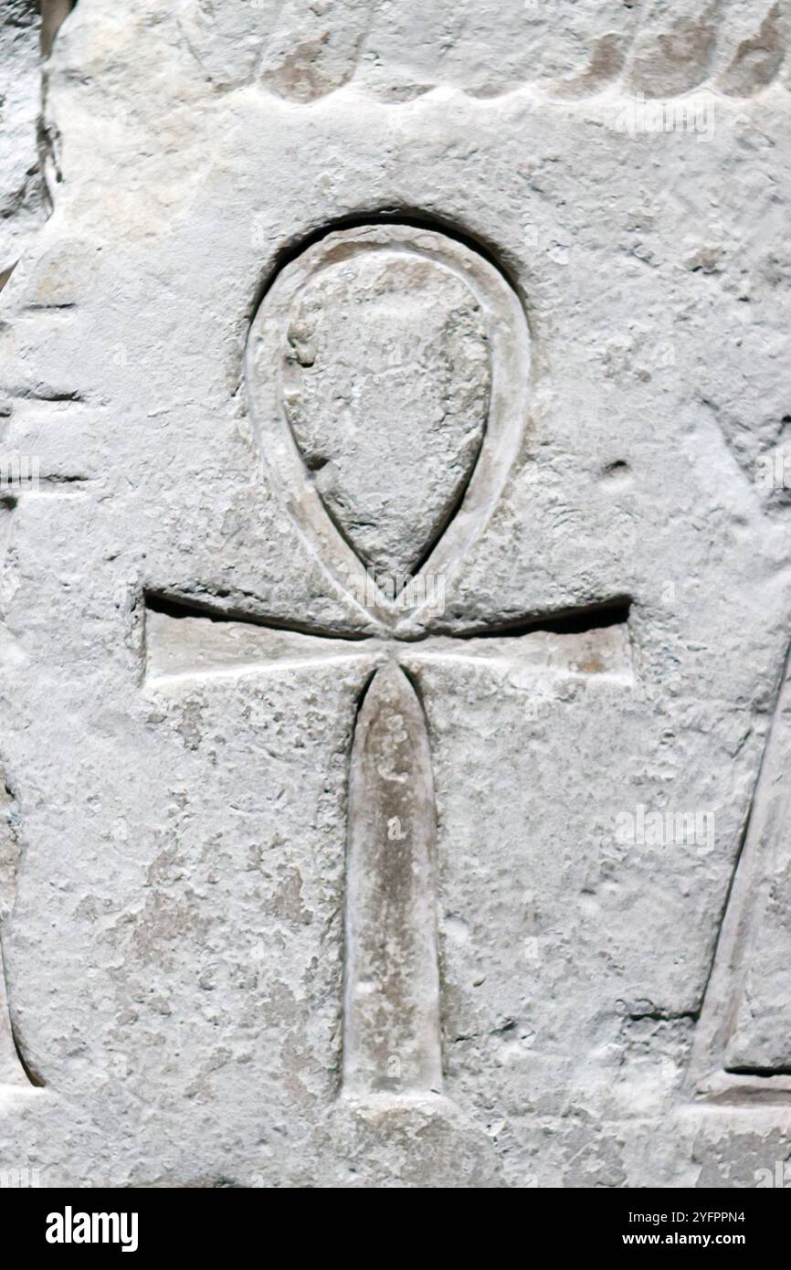 Museum of Fine Arts. The ankh or key of life is an ancient Egyptian ...