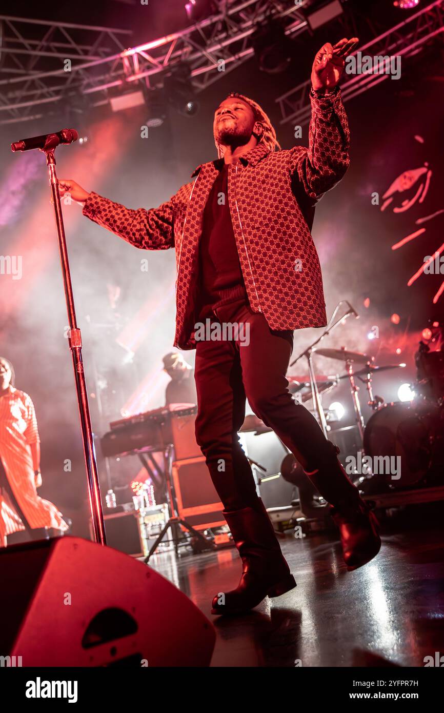 Milan Italy. 04th nov 2024. The American band BLACK PUMAS performs live ...