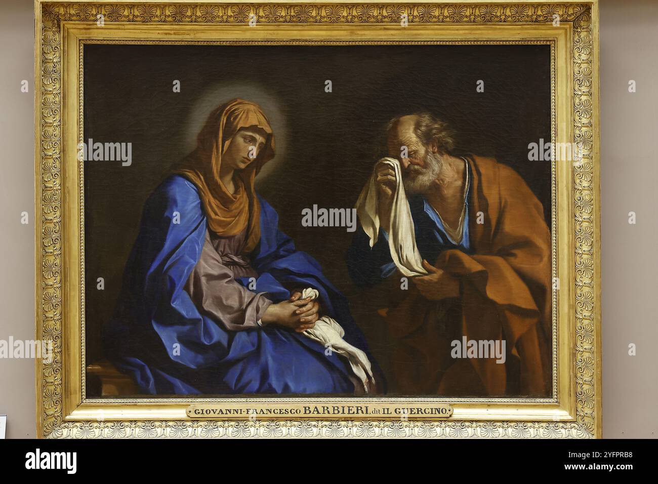 Saint peter crying before the virgin hi-res stock photography and ...