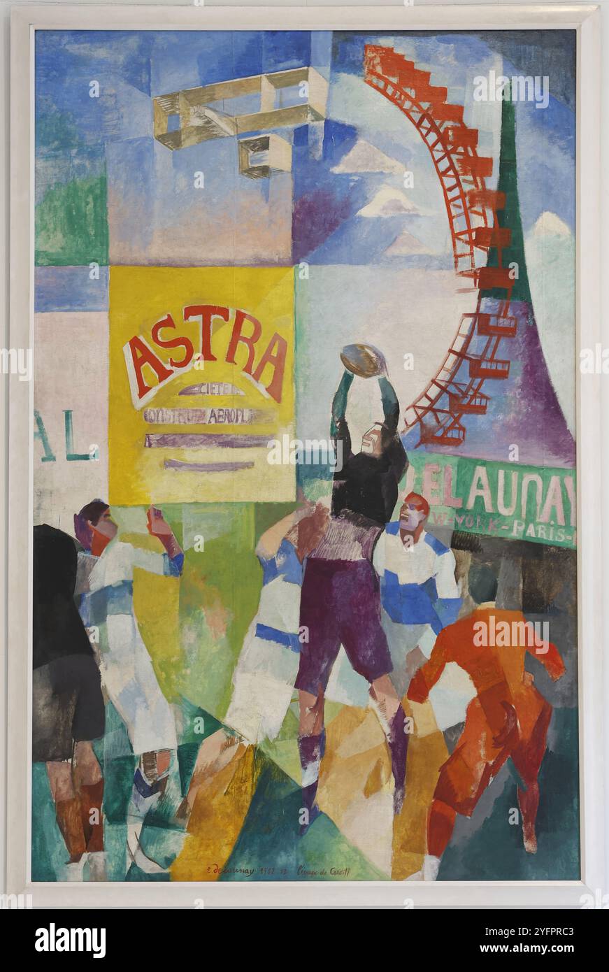 Museum of Modern Art, Paris, France.Robert Delaunay the Cardiff team ...