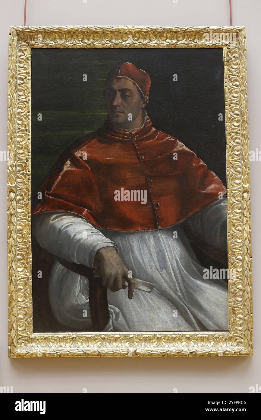 Louvre museum, Paris, France.Sebastiano Luciani, called Sebastian del ...