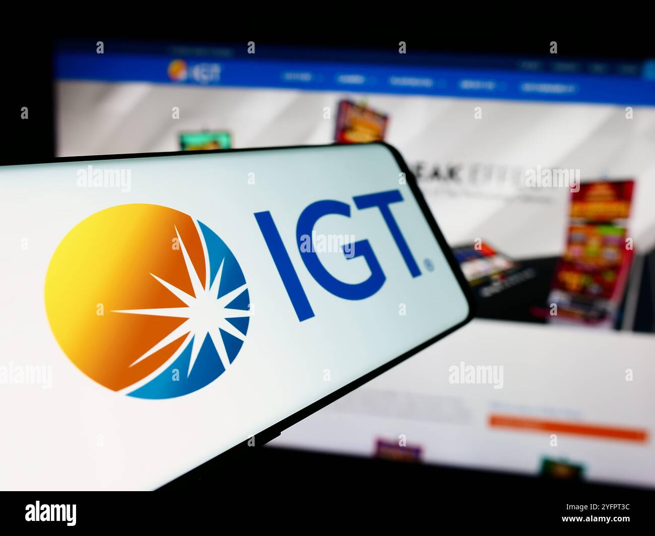 Igt logos hi-res stock photography and images - Alamy