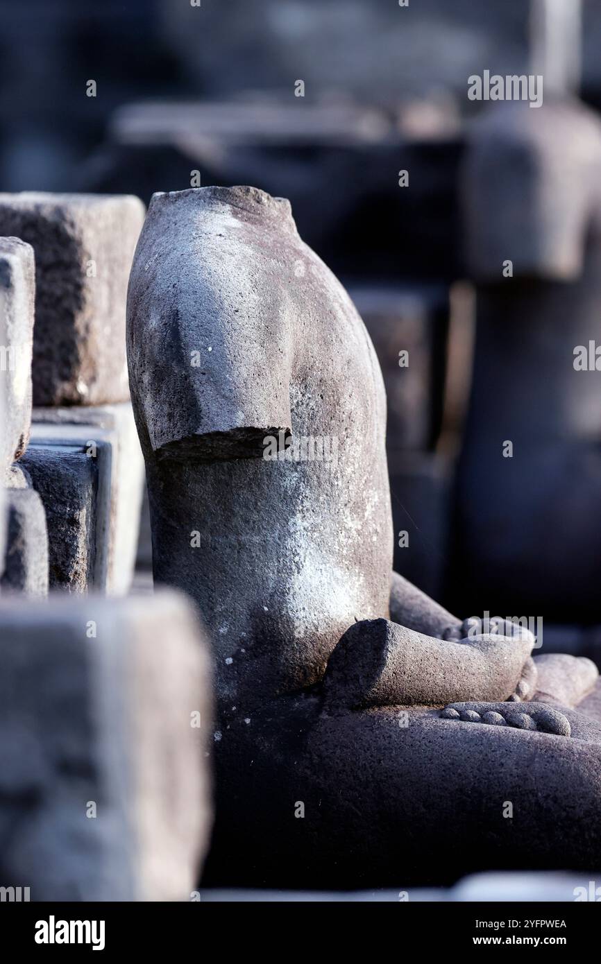 Borobudur, 9th-century Mahayana Buddhist temple. UNESCO World Heritage ...