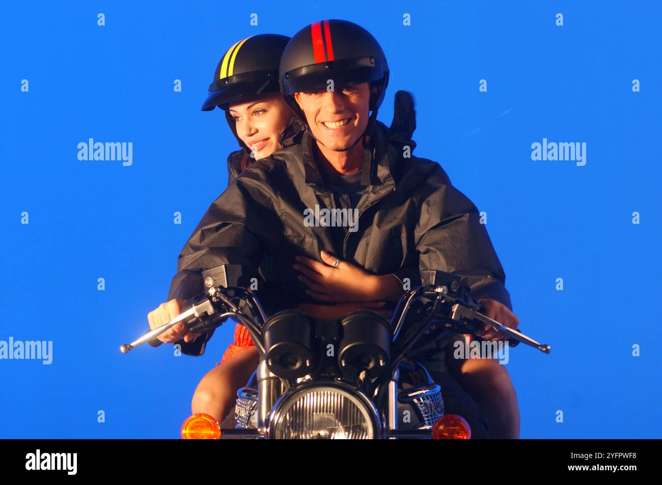 Milan Italy 26/09/2001 : Raf,Italian singer,during the backstage photo ...