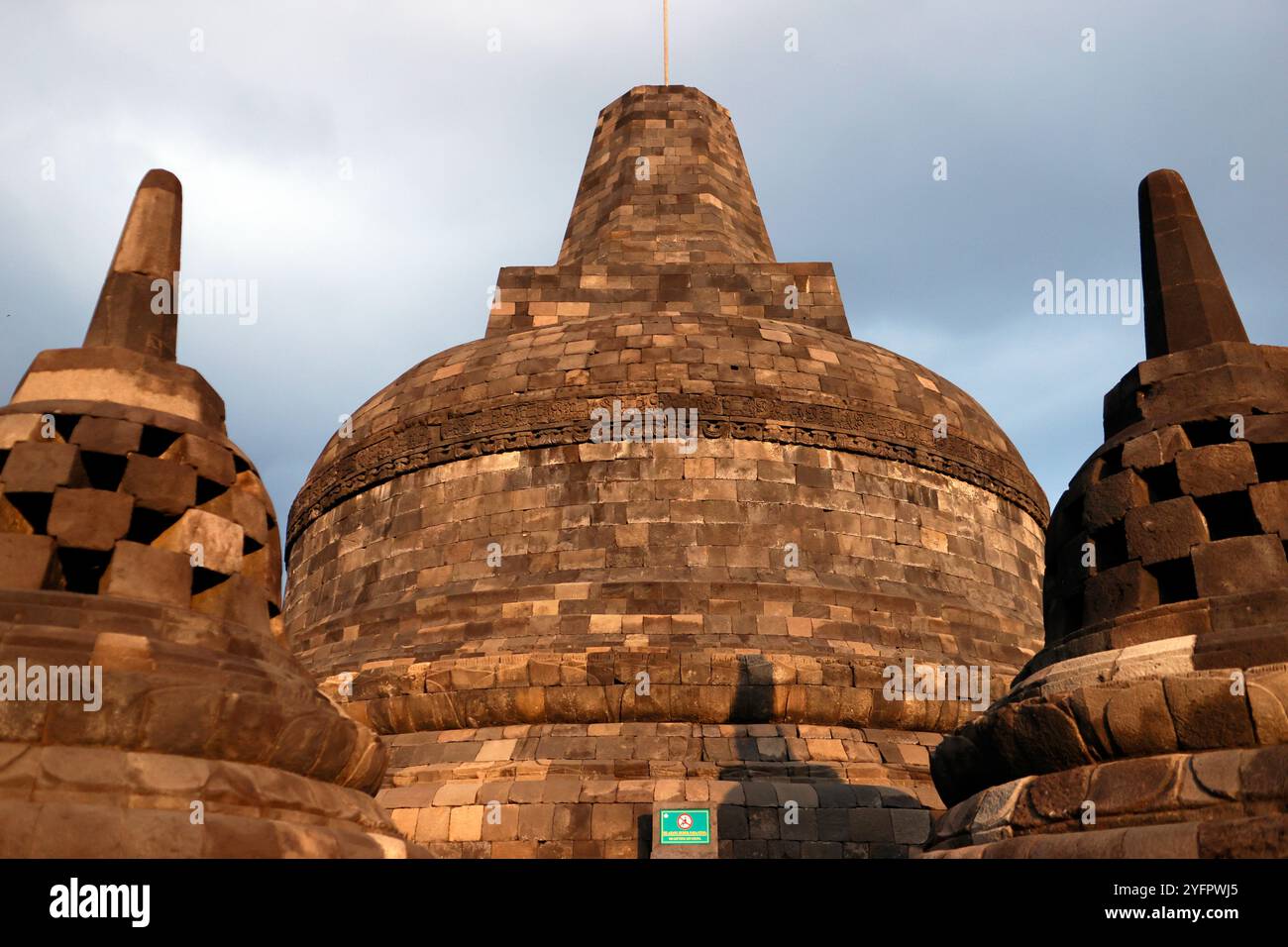 Borobudur, 9th-century Mahayana Buddhist temple. UNESCO World Heritage ...