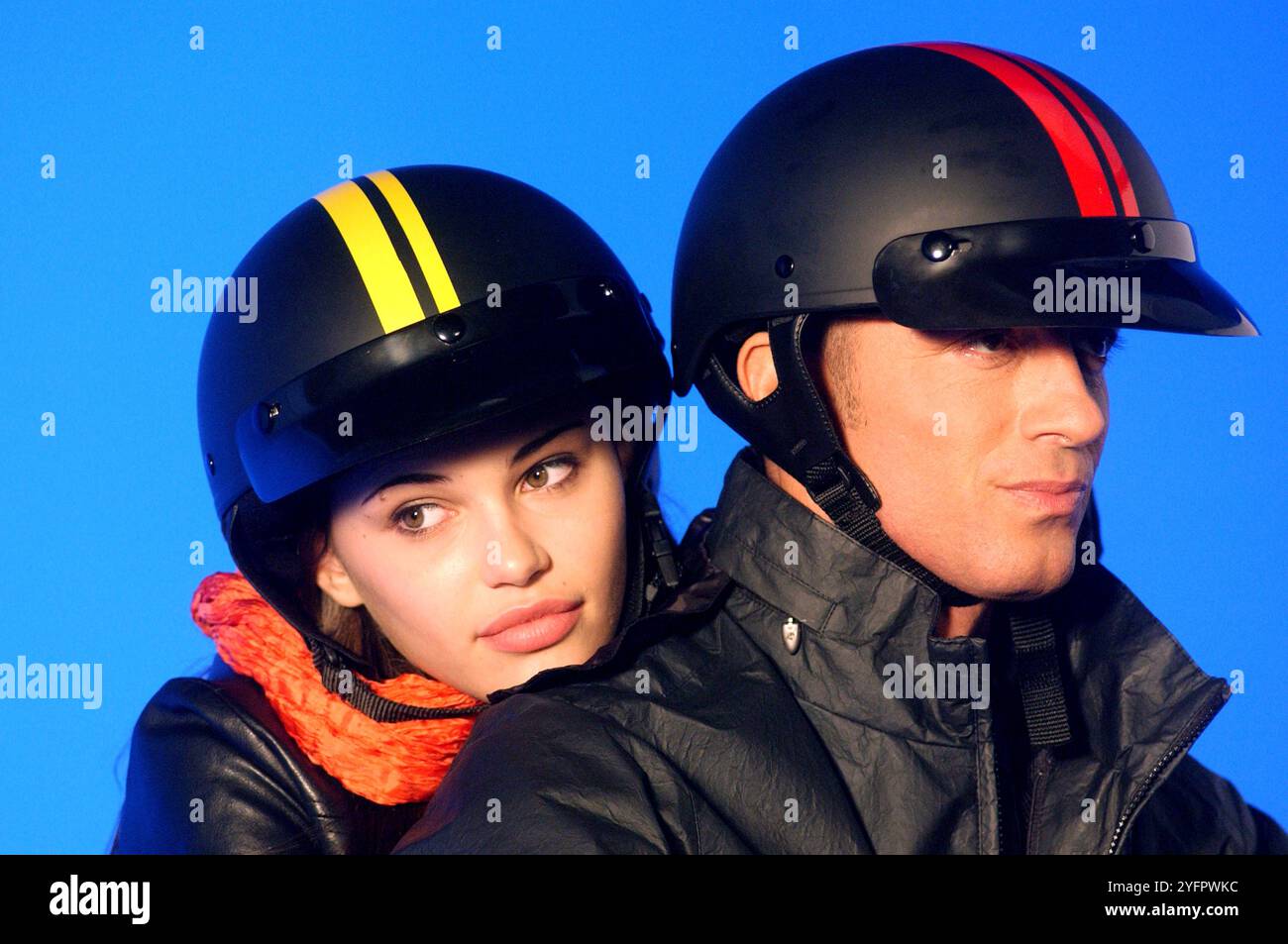 Milan Italy 26/09/2001 : Raf,Italian singer,during the backstage photo ...