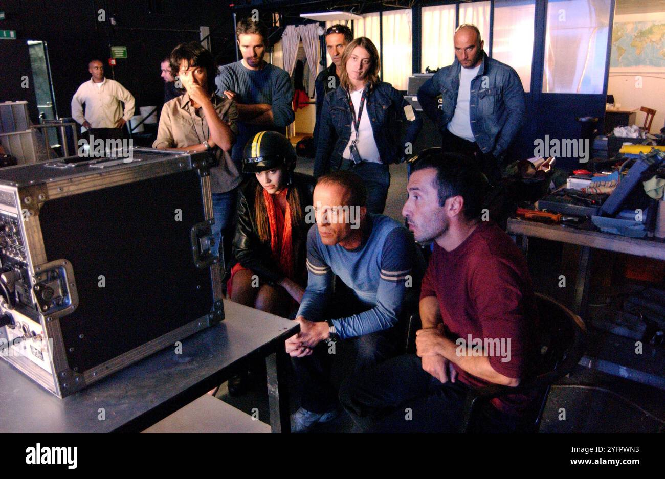 Milan Italy 26/09/2001 : Raf,Italian singer,during the backstage photo ...