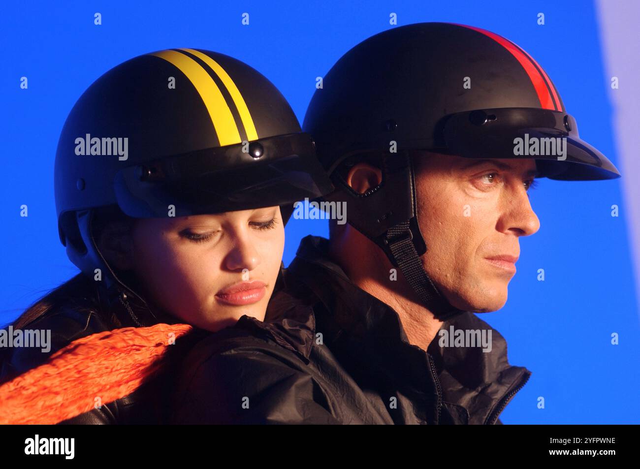 Milan Italy 26/09/2001 : Raf,Italian singer,during the backstage photo ...