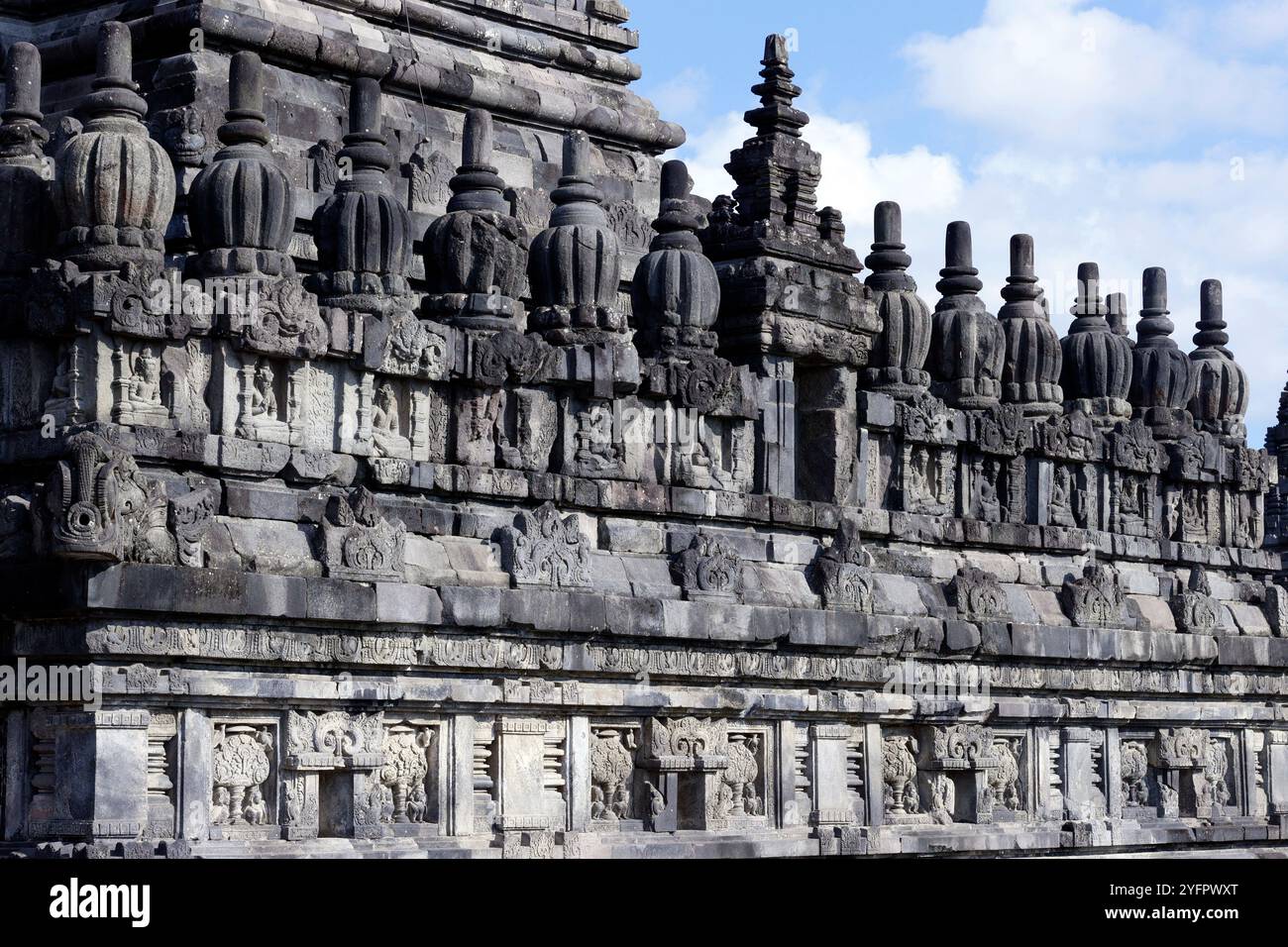 Relief on prambanan temple hi-res stock photography and images - Alamy