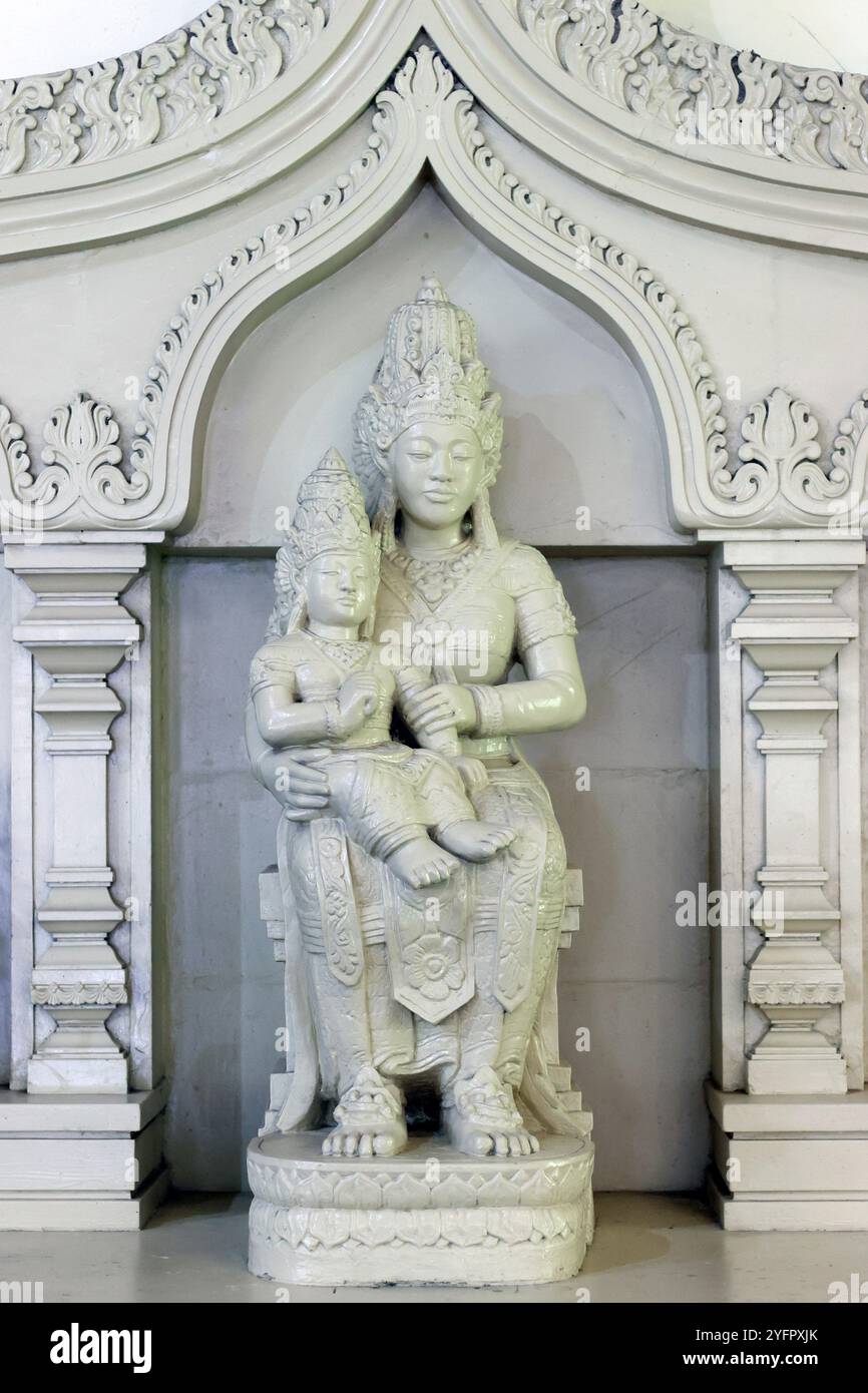 Ganjuran Church. The Church of the Sacred Heart of Jesus. Virgin Mary ...