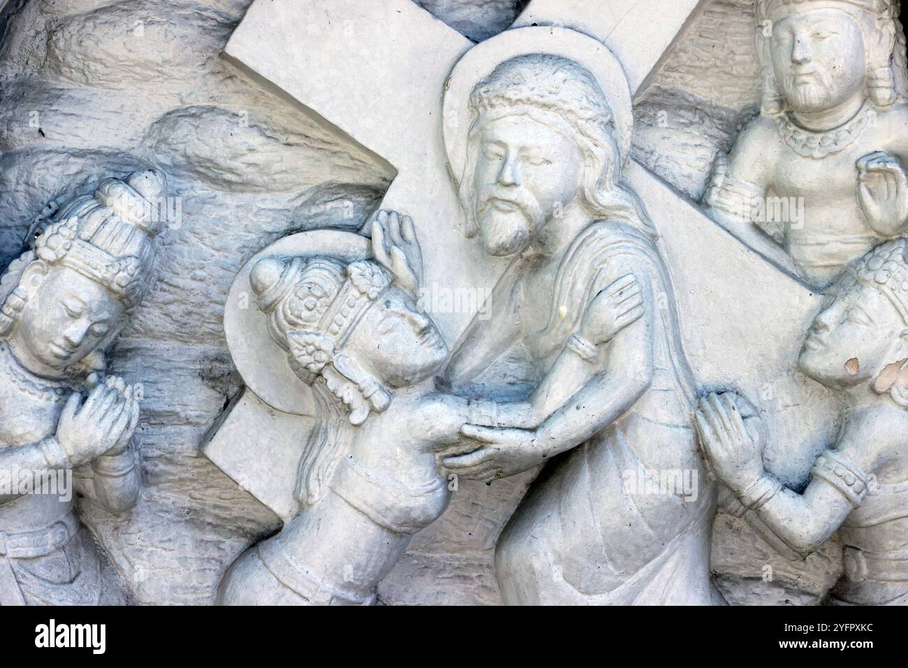 Ganjuran Church. The Church of the Sacred Heart of Jesus. Passion of ...