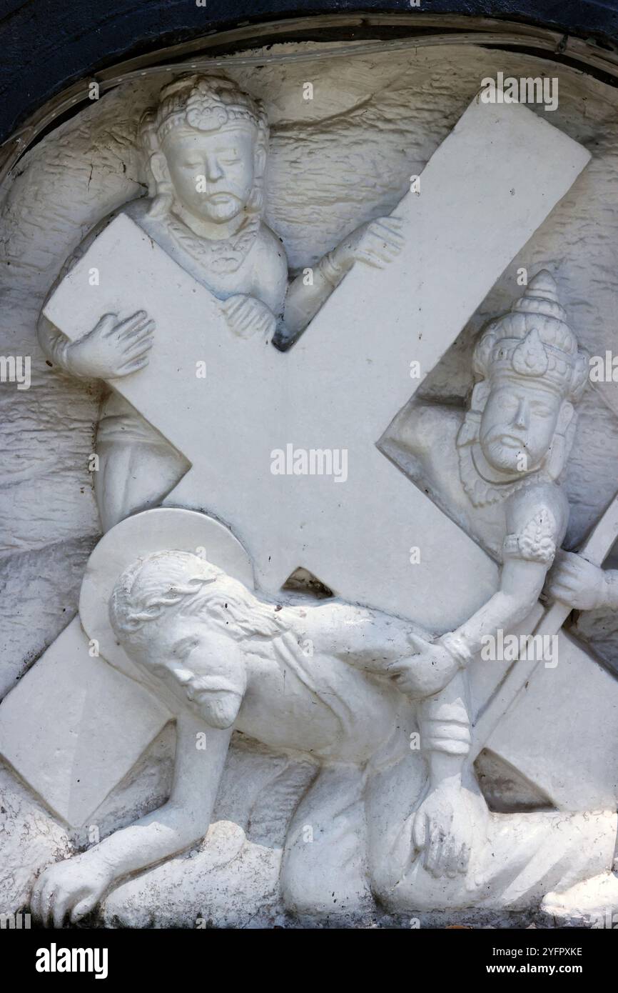 Ganjuran Church. The Church of the Sacred Heart of Jesus. Passion of ...