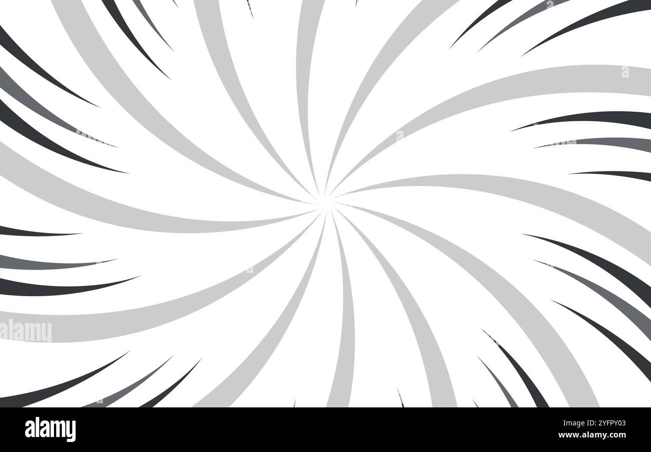 Cartoon halftone line. Comic lines. Concentrated frames. Superhero hero ...