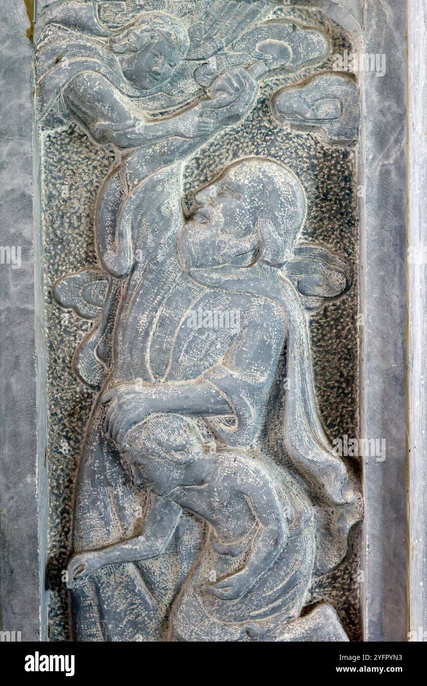 Tan Hoa Church. God tells Abraham to sacrifice his son Isaac, Bible ...