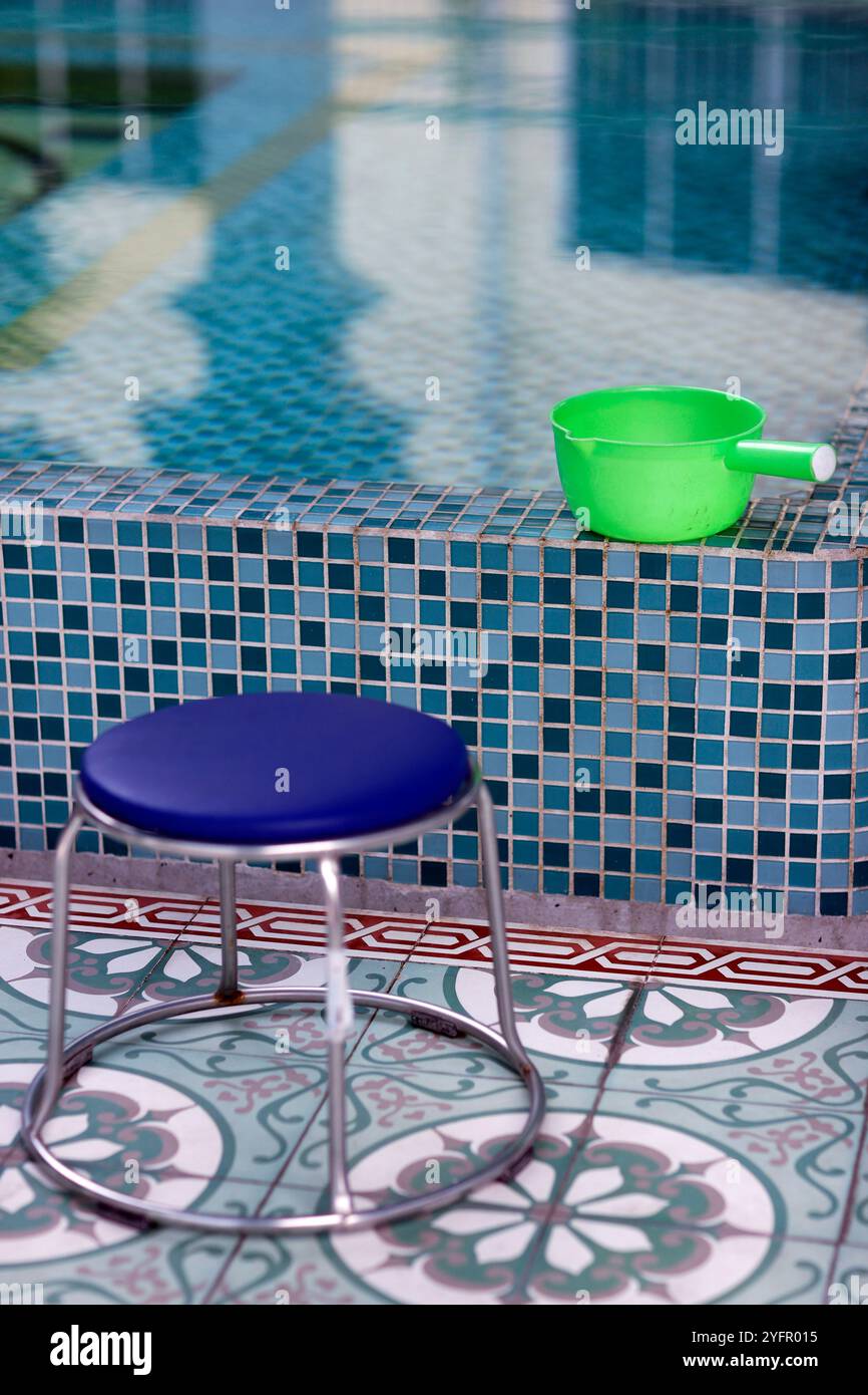 Ablution space of a mosque, Installations to provide to the Muslims ...