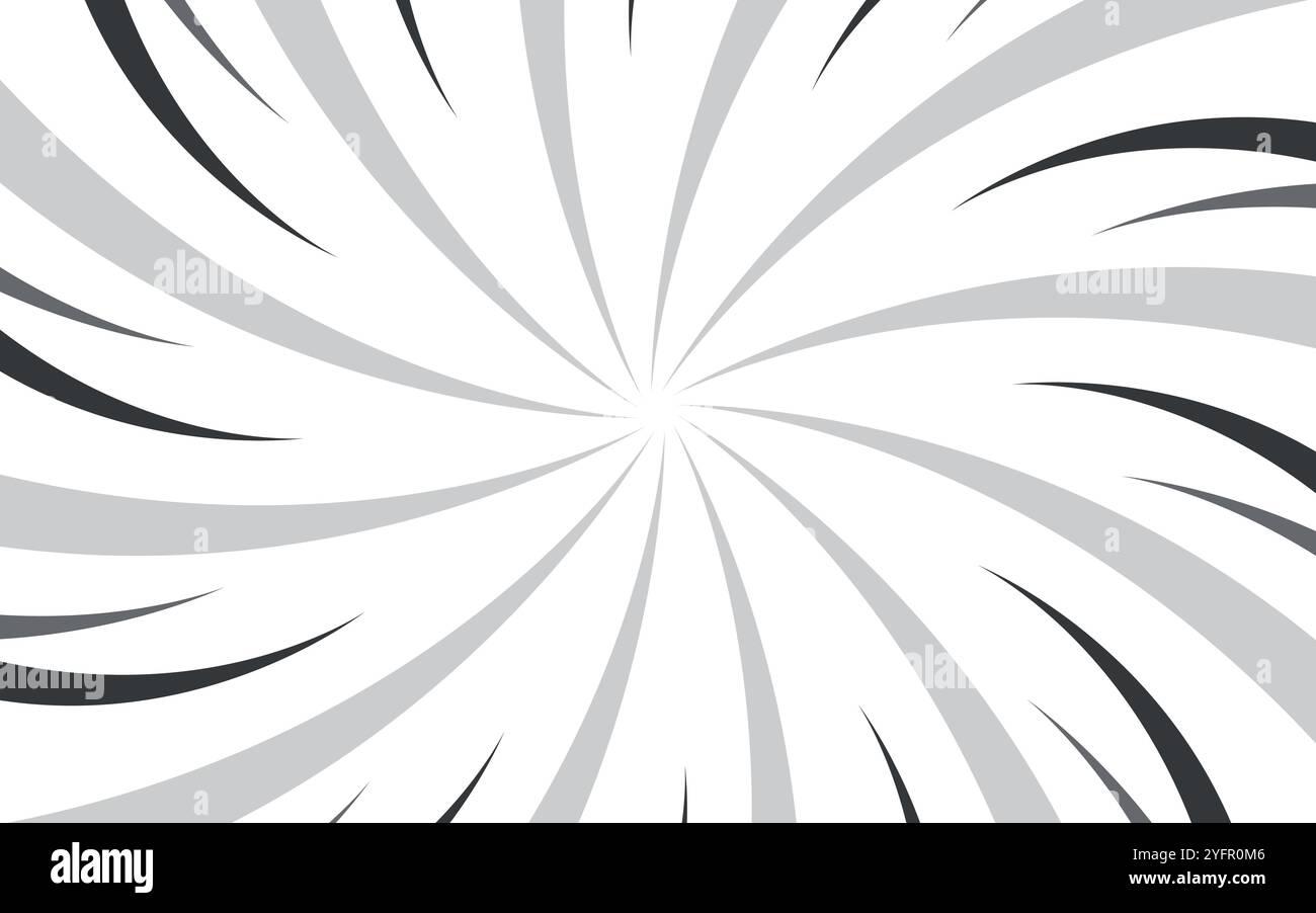 Cartoon halftone line. Comic lines. Concentrated frames. Superhero hero ...