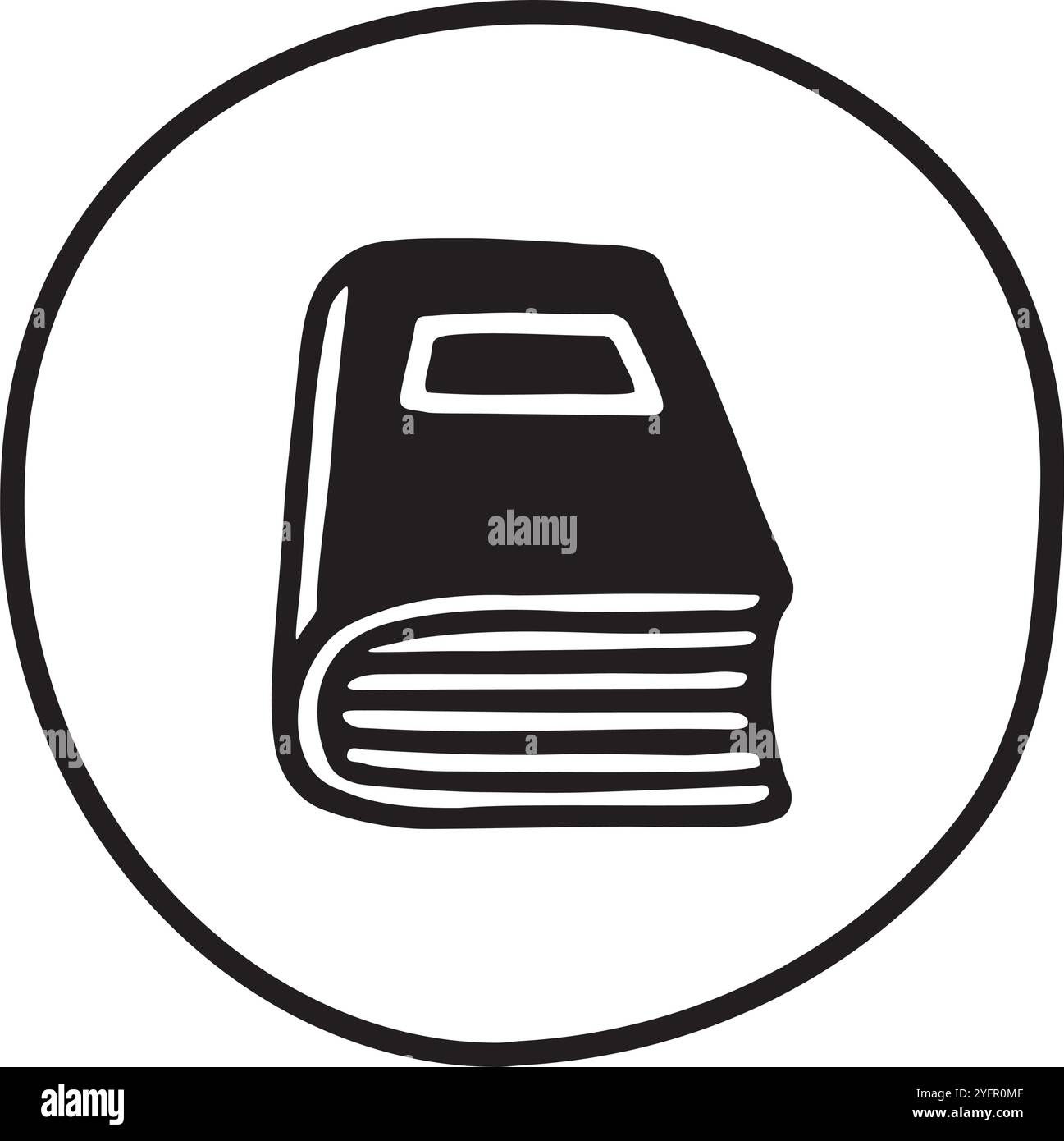 Book with bookmarks clipart hi-res stock photography and images - Alamy