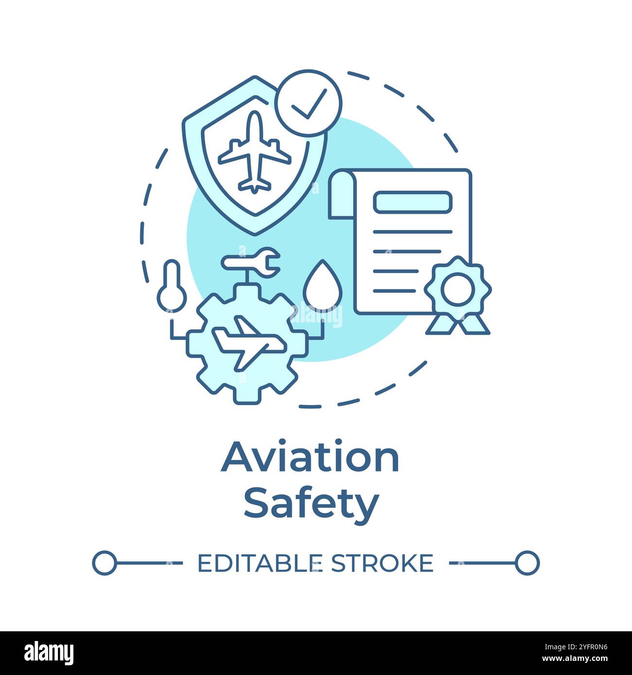 Aviation safety Stock Vector Images - Alamy