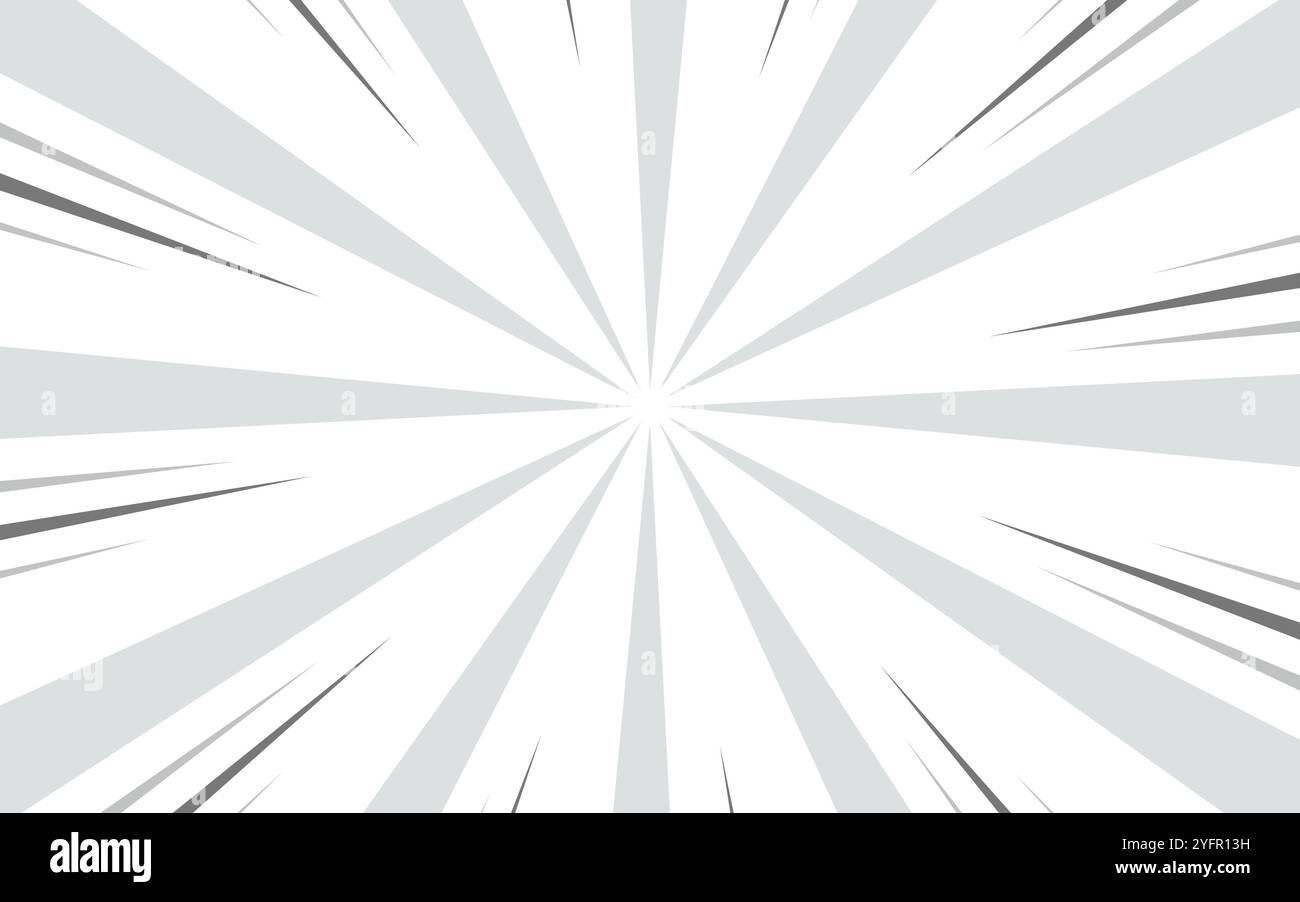 Cartoon halftone line. Comic lines. Concentrated frames. Superhero hero ...