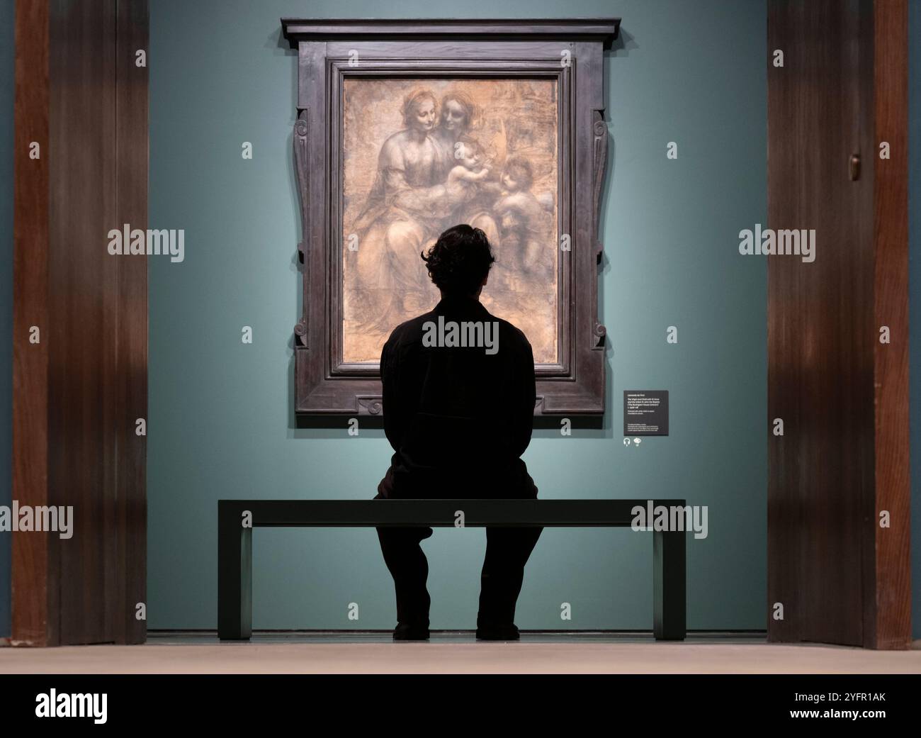 Royal Academy of Arts, London, UK. Michelangelo, Leonardo and Raphael ...