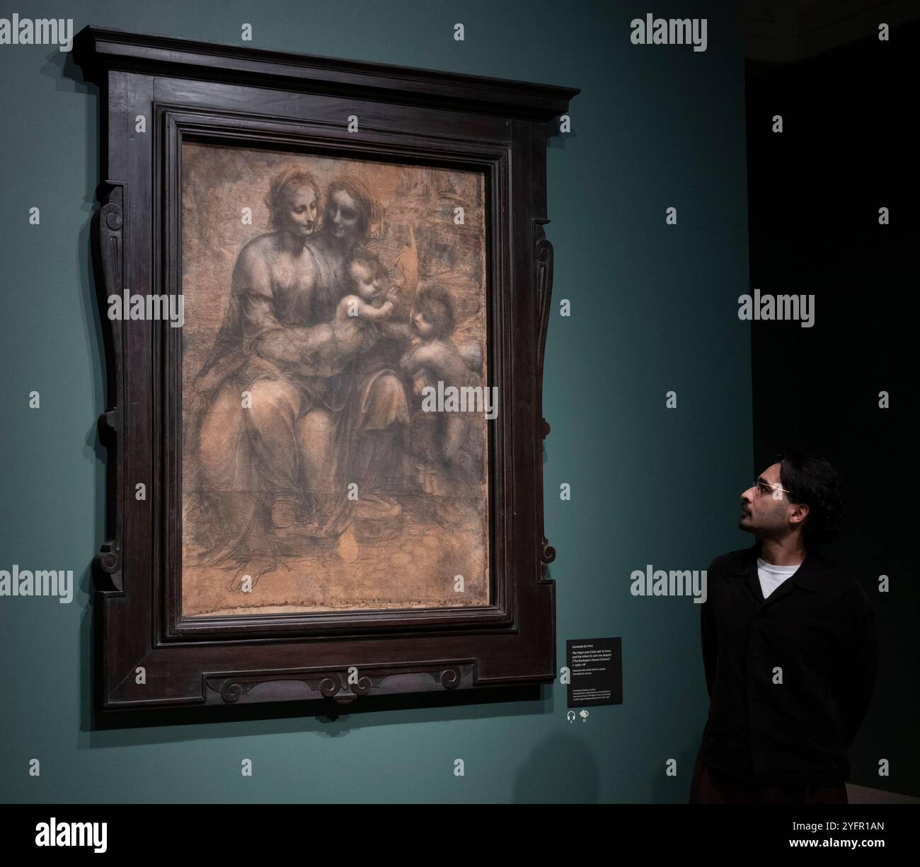 Royal Academy of Arts, London, UK. Michelangelo, Leonardo and Raphael ...