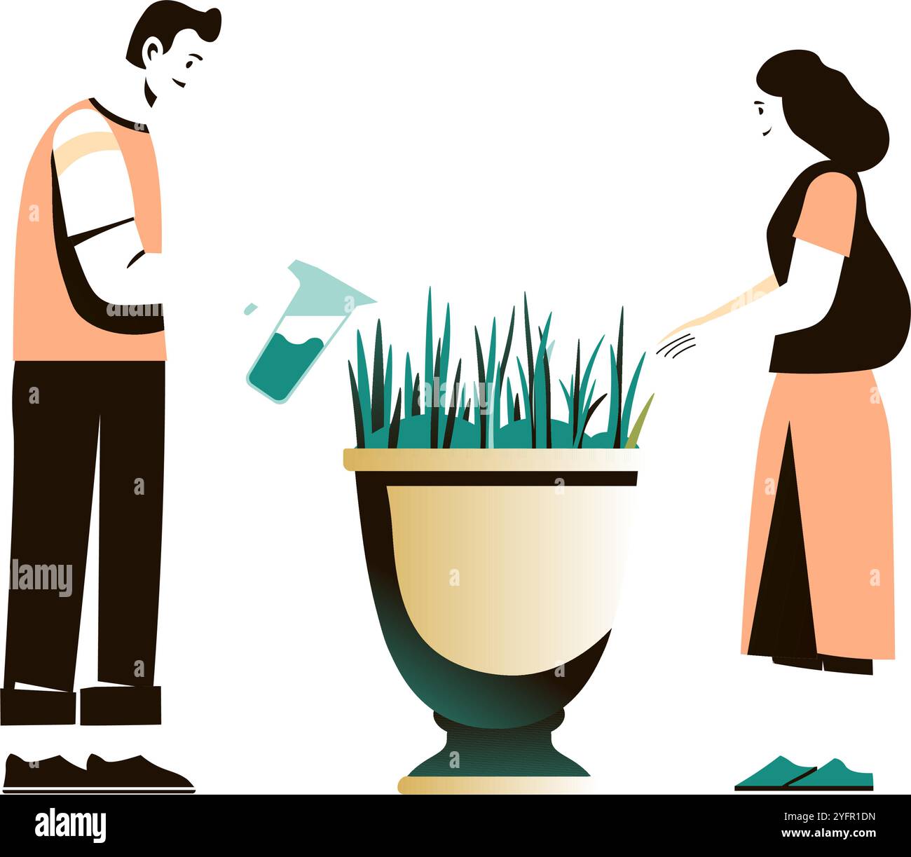 Plant and water relationship Stock Vector Images - Alamy