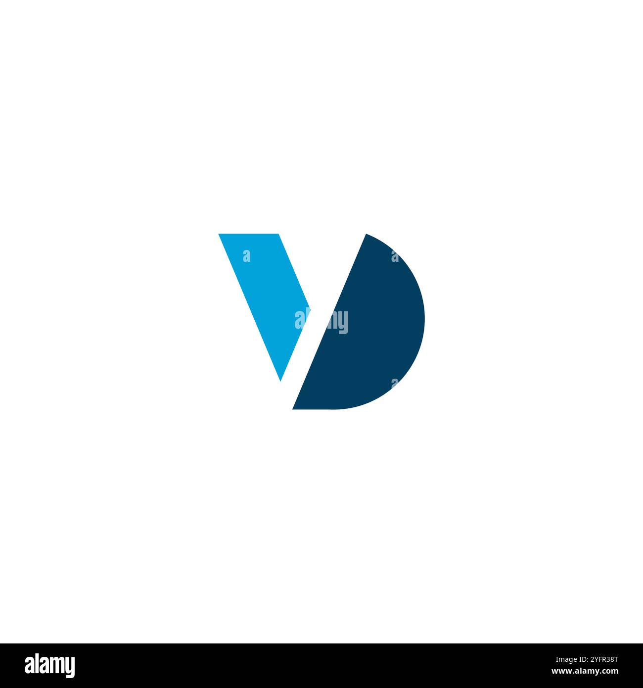 VD Icon Vector. Letter VD Logo Design Stock Vector Image & Art - Alamy