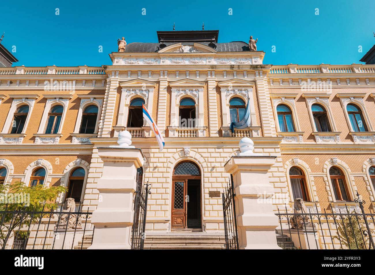 18 September 2024, Sremski Karlovci, Serbia: Serbian Orthodox School ...