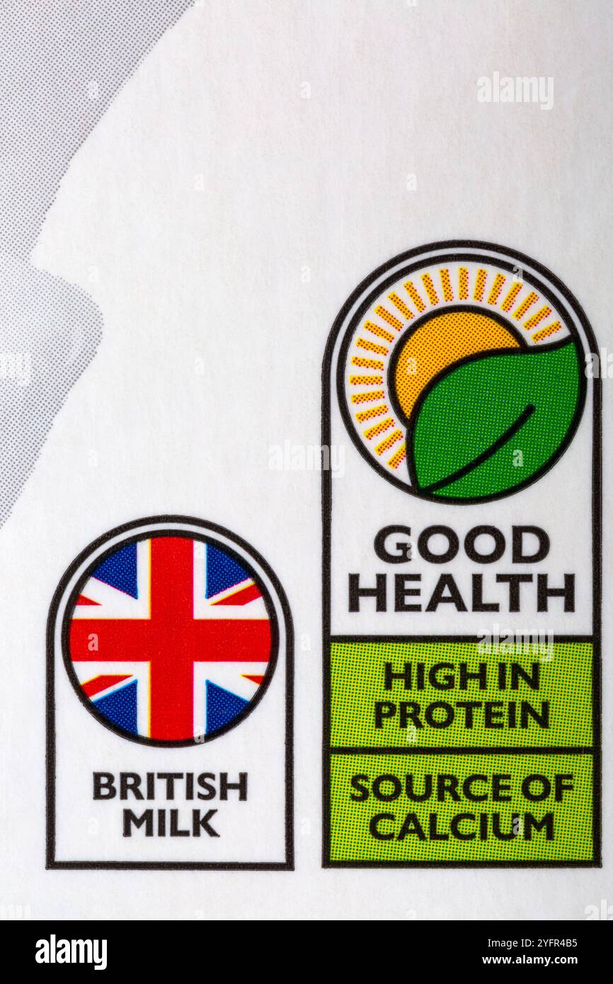 British Milk Good Health high in protein source of calcium - detail on ...