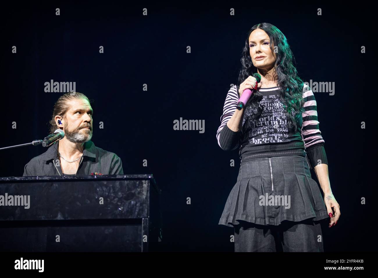 Oslo, Norway. 02nd, November 2024. The Danish-Norwegian Eurodance group ...