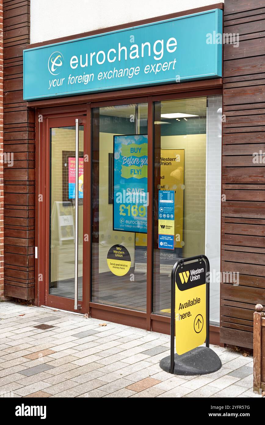 Eurochange foreign money exchange shop, Stratford upon Avon ...