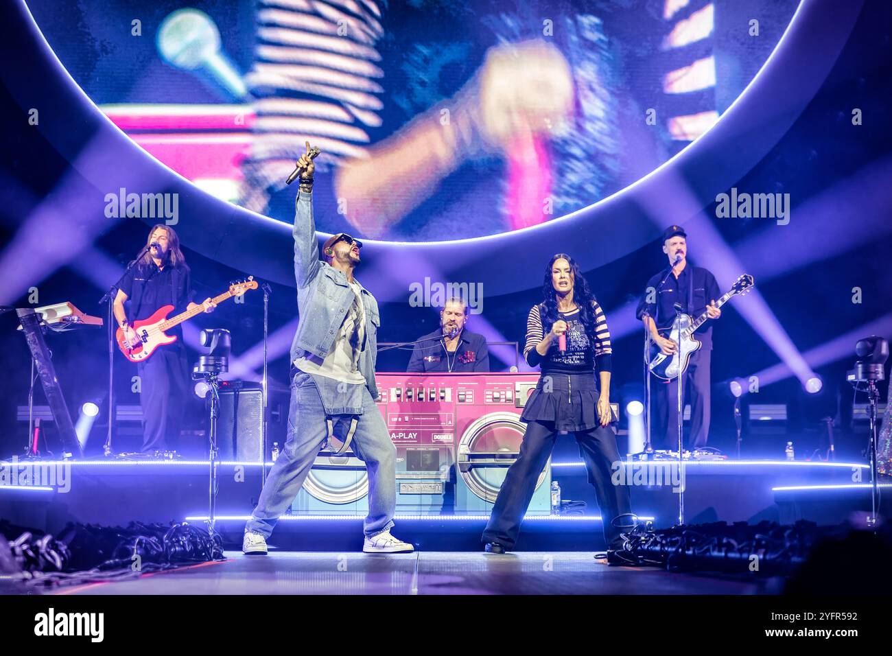 Oslo, Norway. 02nd, November 2024. The Danish-Norwegian Eurodance group ...
