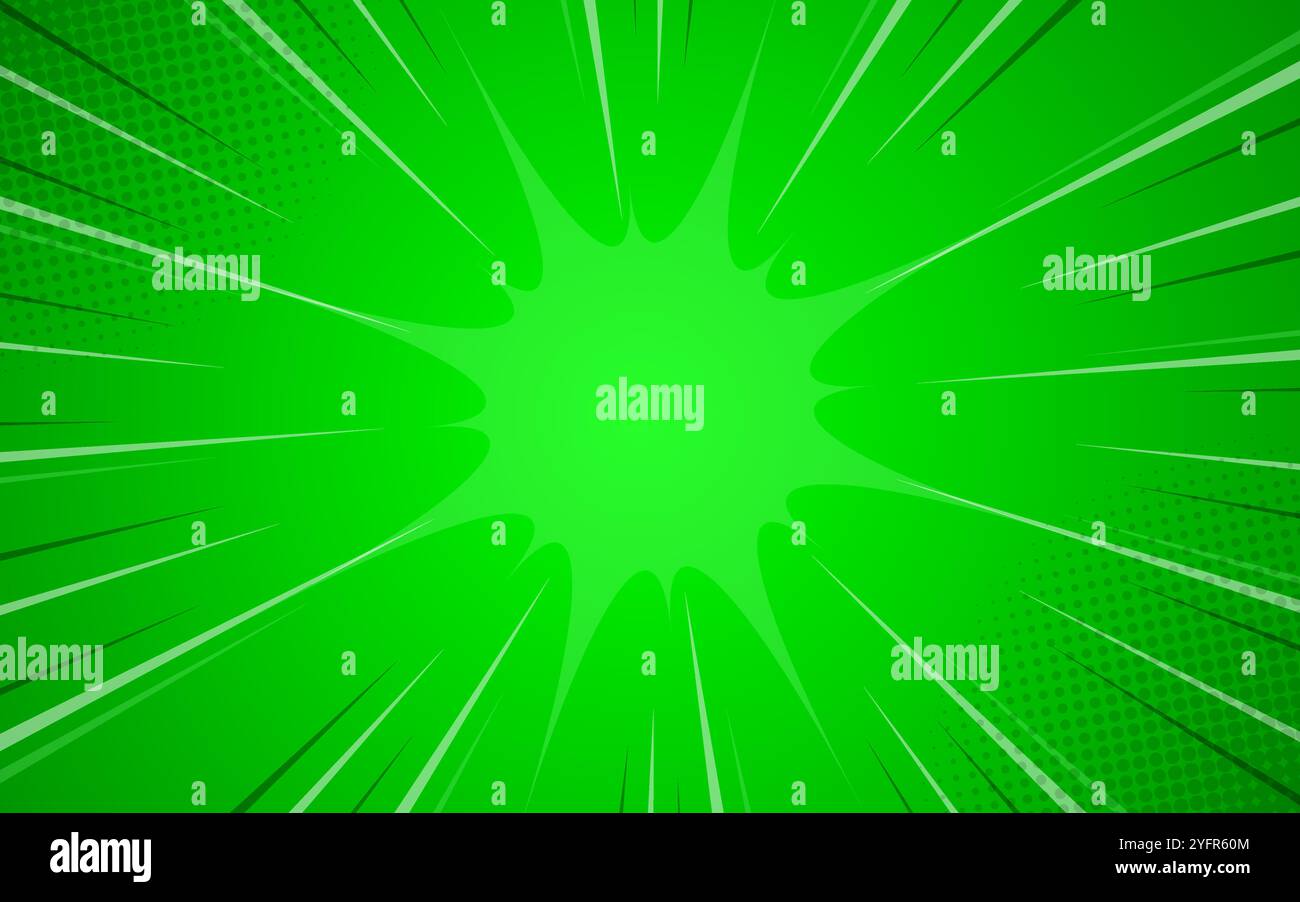 Comic retro background with halftones. Vector illustration in retro pop ...