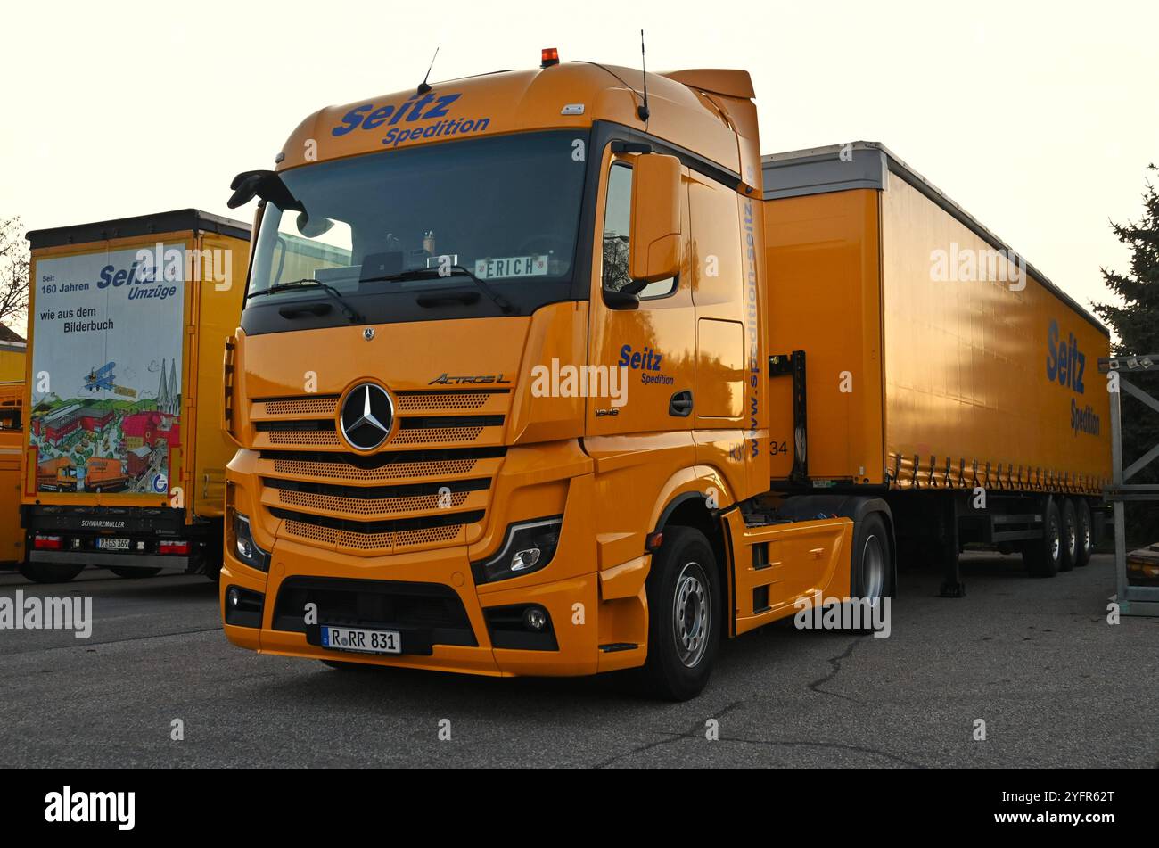 Mercedes Benz Actros L 1848 LKW der Spedition Gerhard Seitz aus ...