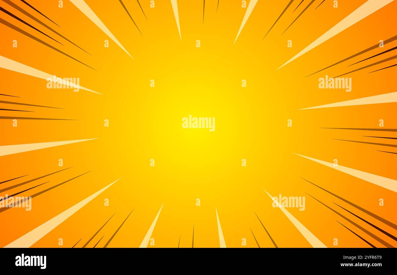 Comic retro background with halftones. Vector illustration in retro pop ...