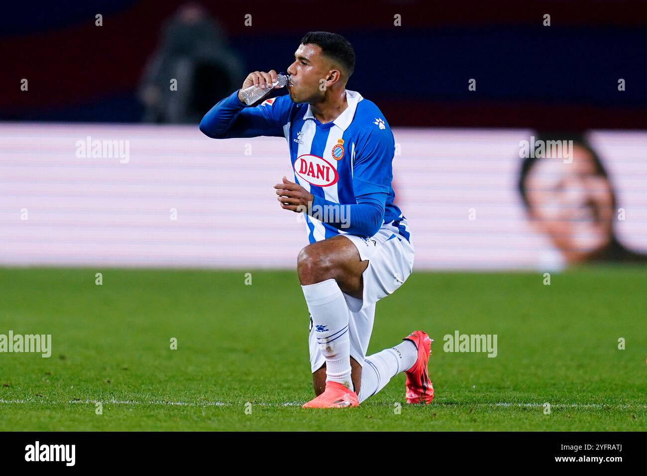 Walid Cheddira of RCD Espanyol during the La Liga EA Sports match ...