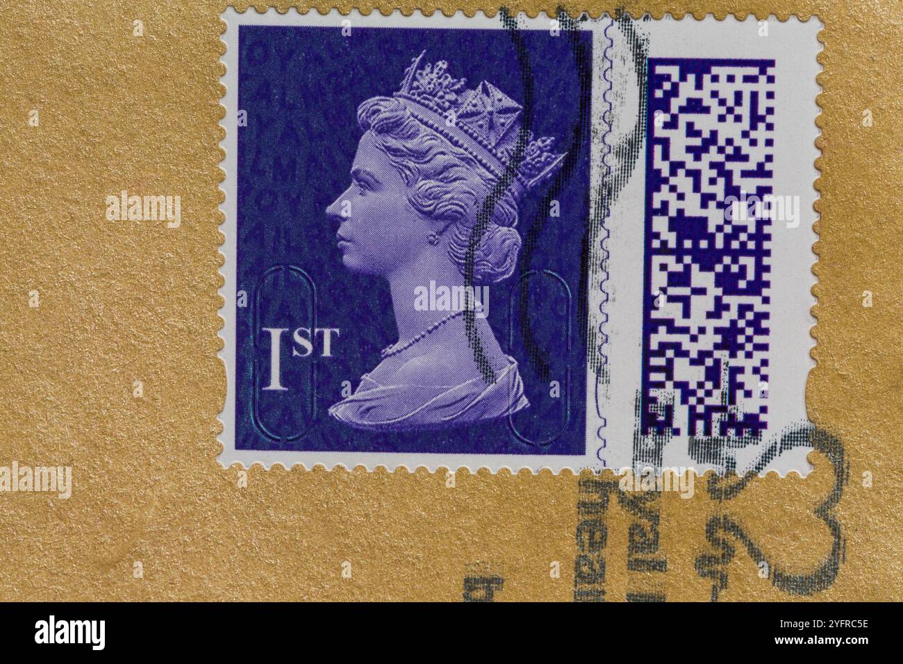 British postage stamp elizabeth 1st hi-res stock photography and images ...