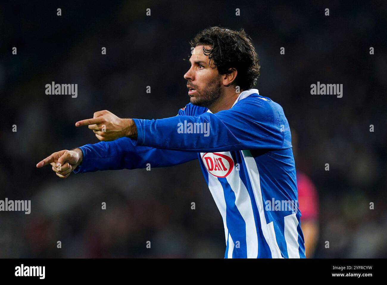 Leandro Cabrera of RCD Espanyol during the La Liga EA Sports match ...