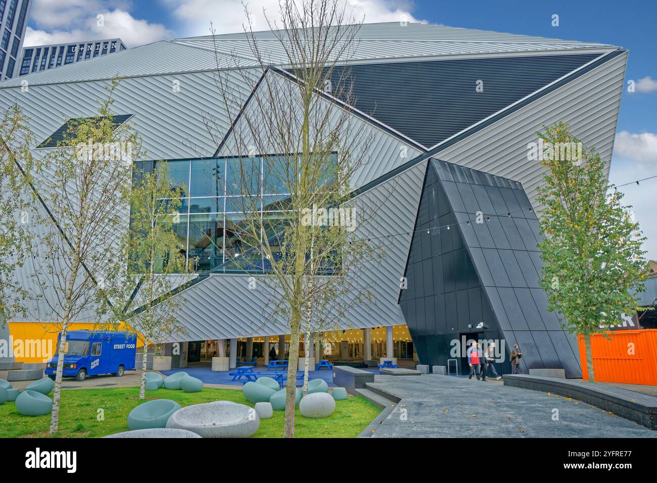 The Aviva Arena and Concert Hall in Manchester city centre, England ...