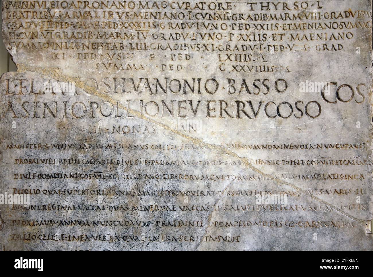 Roman numerals inscription hi-res stock photography and images - Alamy
