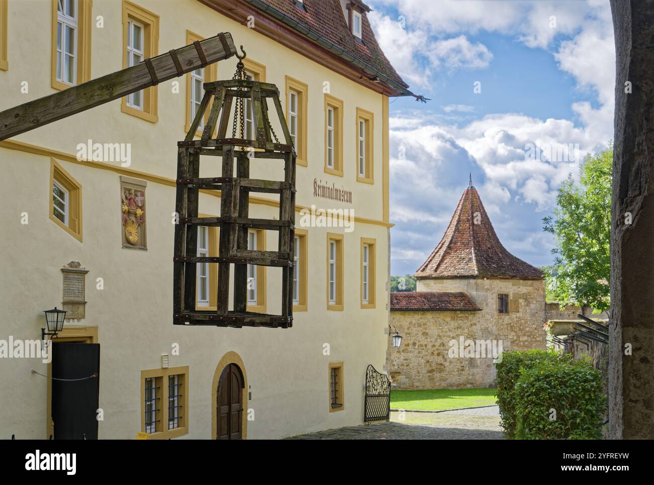 Medieval Crime Museum in the old town centre of Rothenburg ob der ...