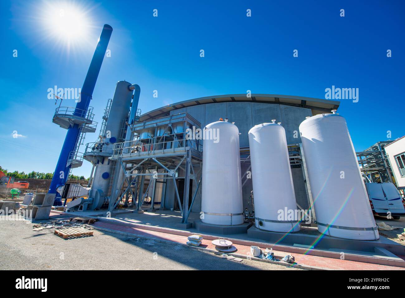 Chemical Industry Infrastructure Development Zone Stock Photo - Alamy