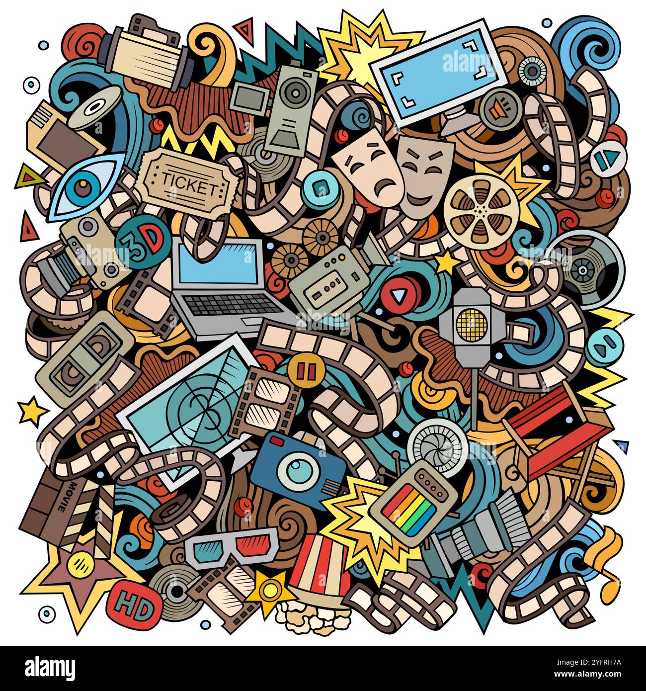 Blockbuster tv show poster Stock Vector Images - Alamy