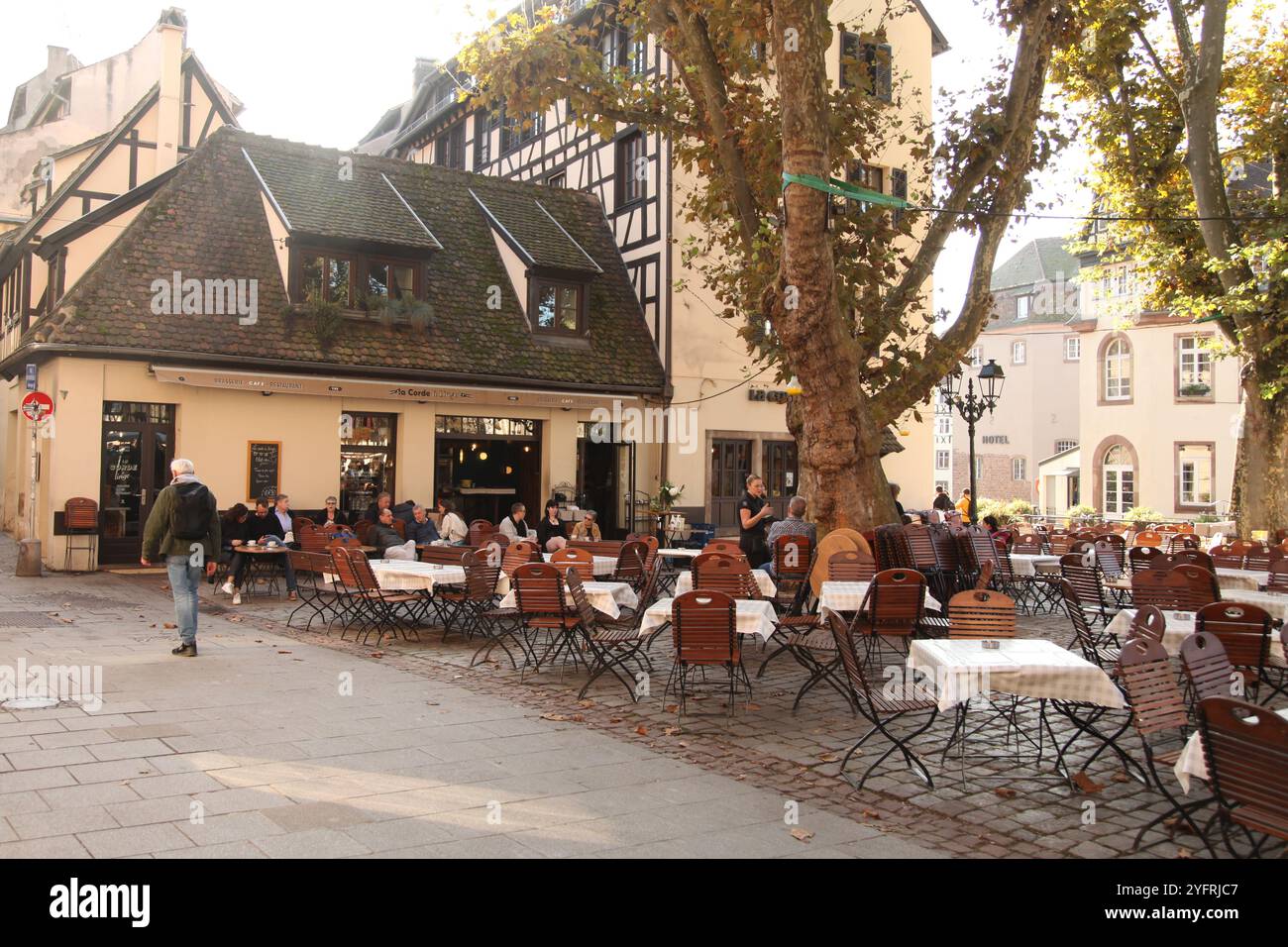 Place Benjamin Zix Square, Strasbourg, France, 2024 daytime Stock Photo ...