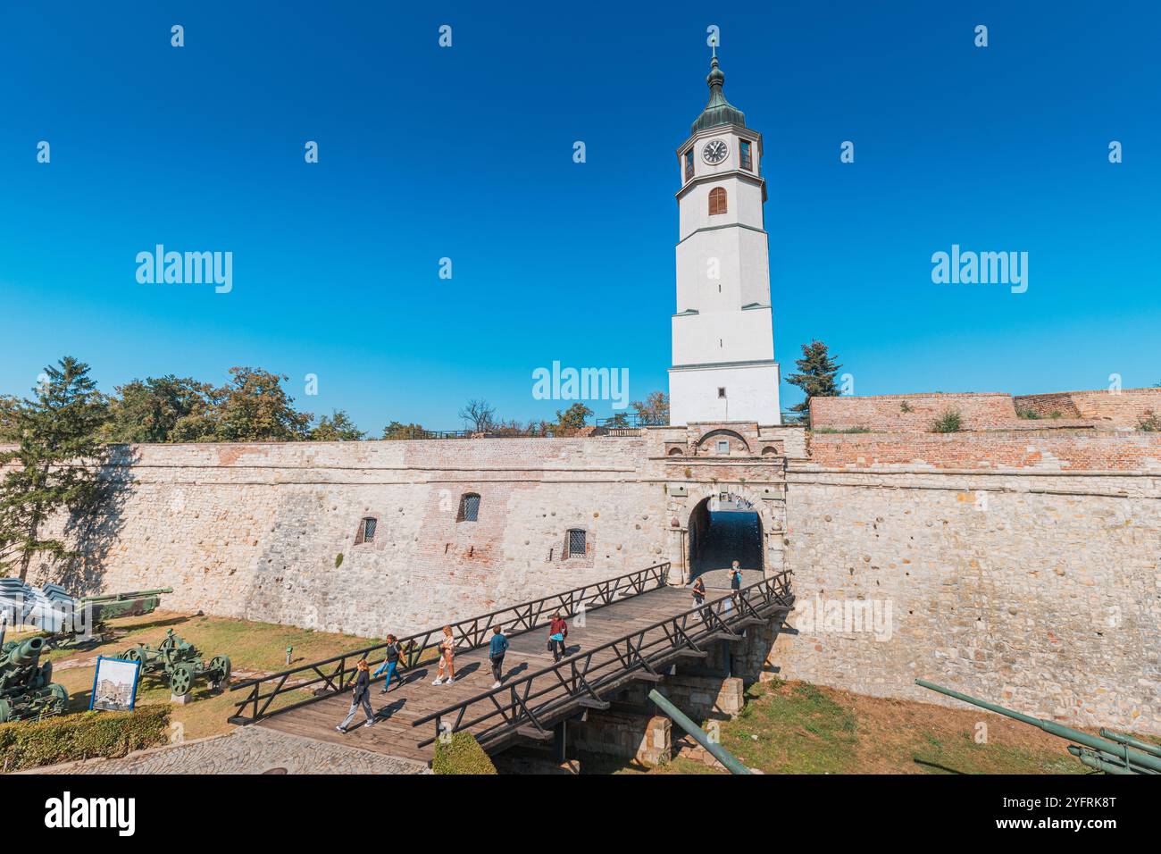 17 September 2024, Belgrade, Serbia: Historic Kalemegdan Fortress ...