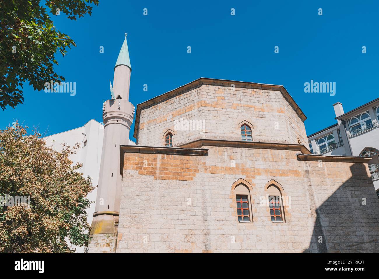 17 September 2024, Belgrade, Serbia: Bairakli Mosque as a historical ...
