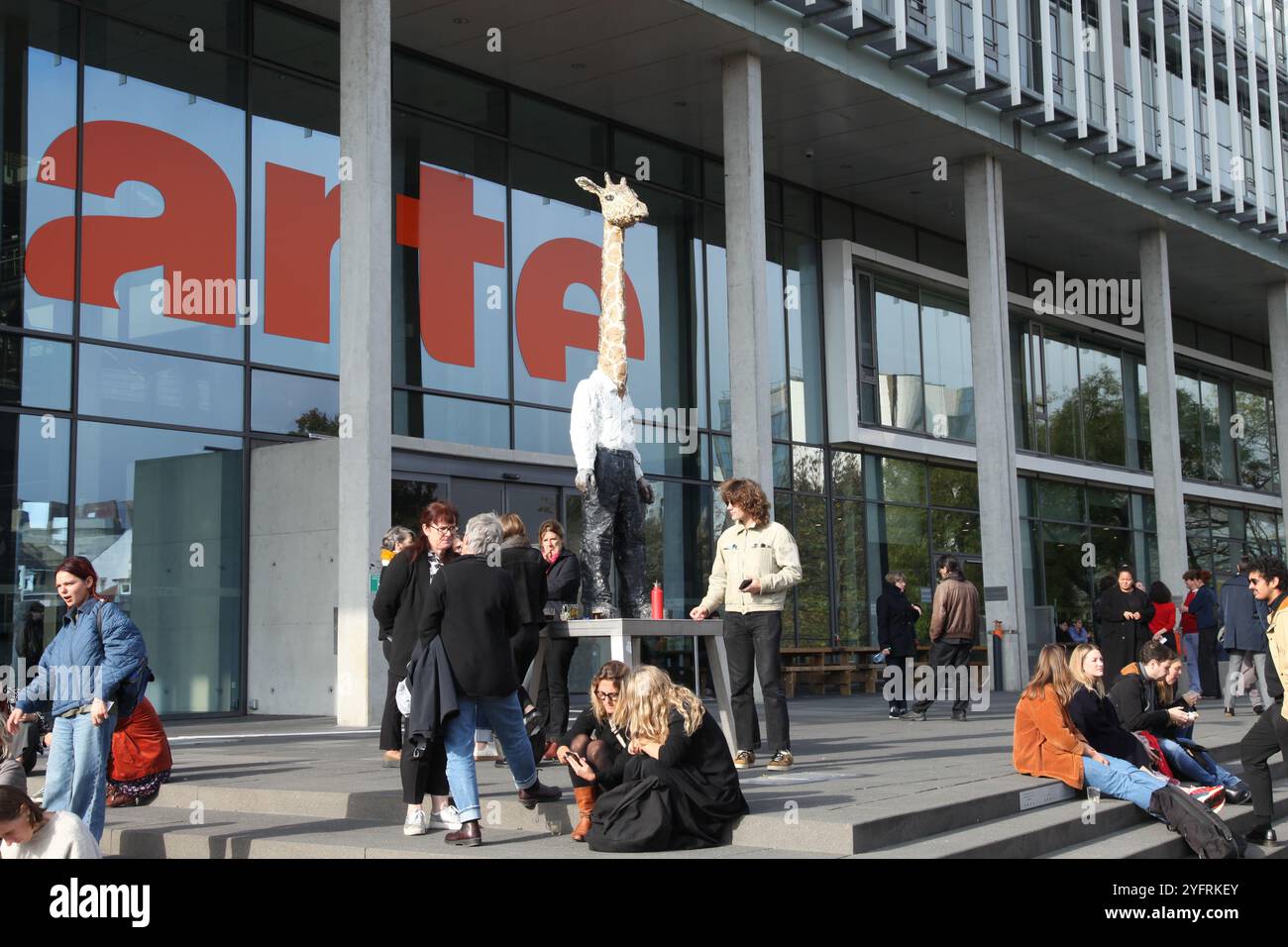 ARTE television studio headquarters building, Strasbourg, Alsace ...