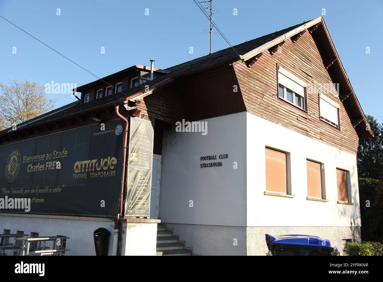 Stade Charles Frey, Football Club Strasbourg, Ville de Strasbourg ...