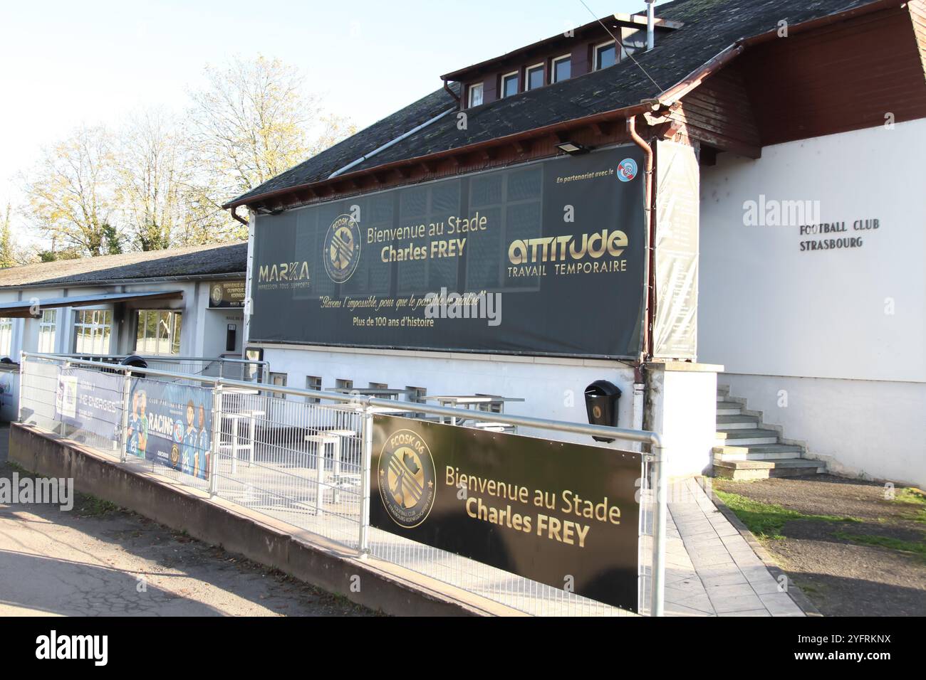 Stade Charles Frey, Football Club Strasbourg, Ville de Strasbourg ...